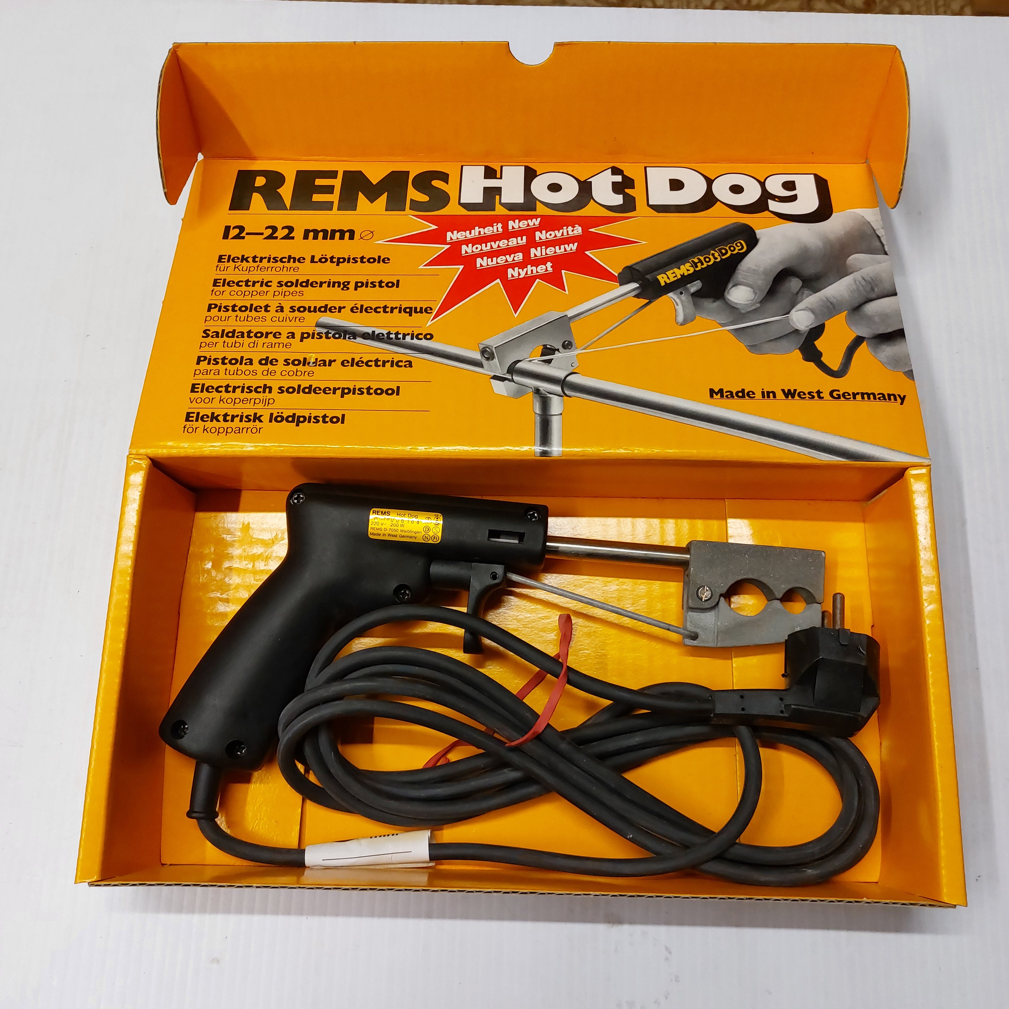 Rems Hot Dog saldatore elettrico – DVL UTENSILI